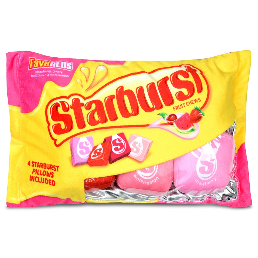 Starburst Fave Reds Packaging Fleece Plush – Haute Totz